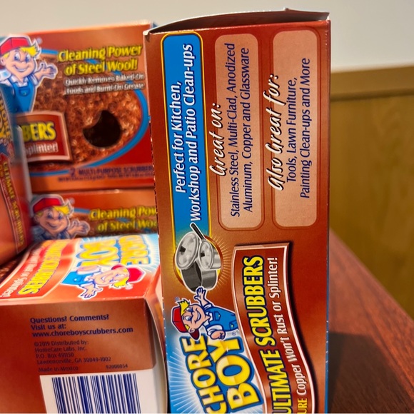 chore boy | Kitchen | Scouring Pads Copper Chore Boy Ultimate Scrubbers ...